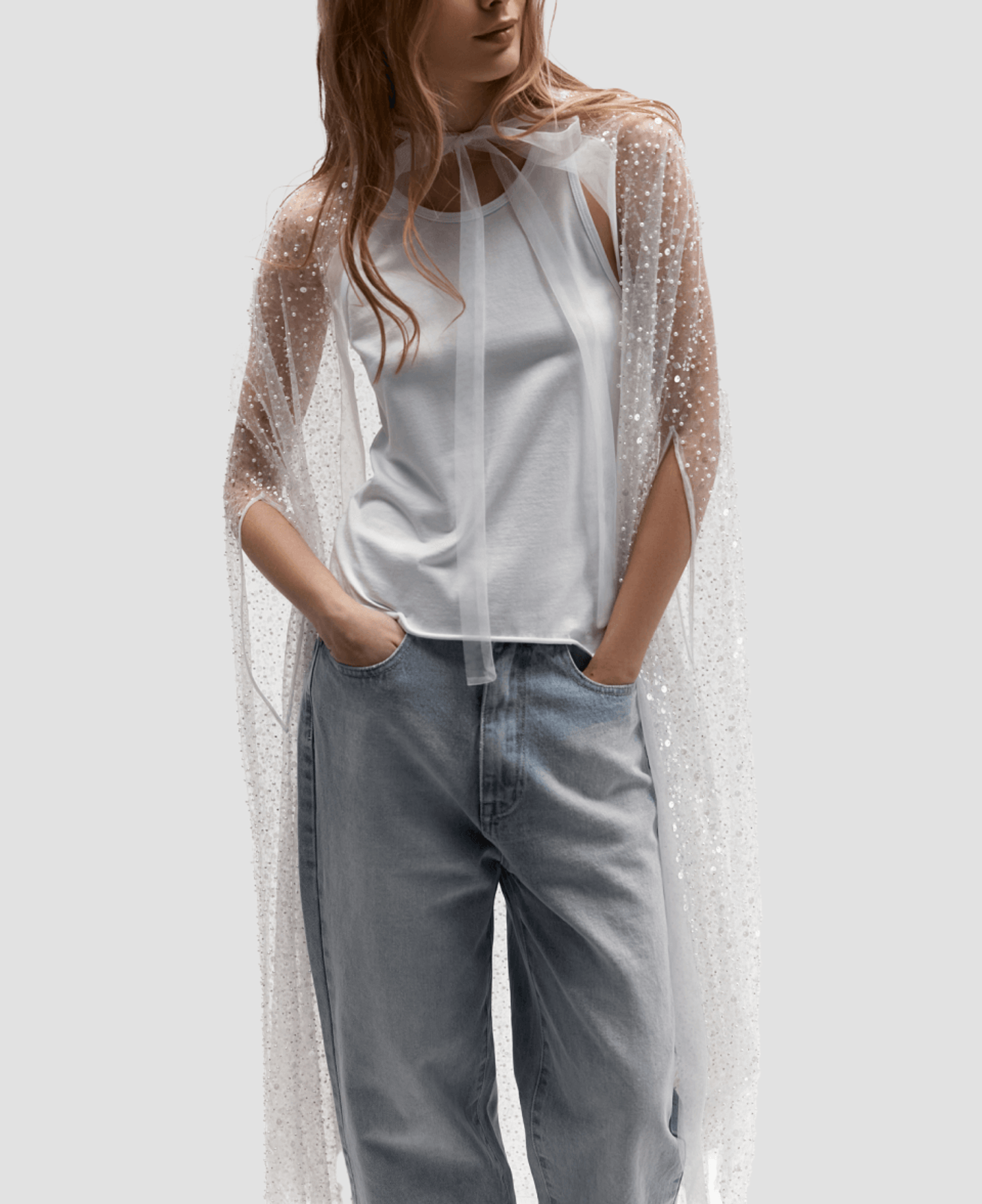 Одежда и акссесуары с пайетками: перчатки, шапки, юбки, блузки из пайеток